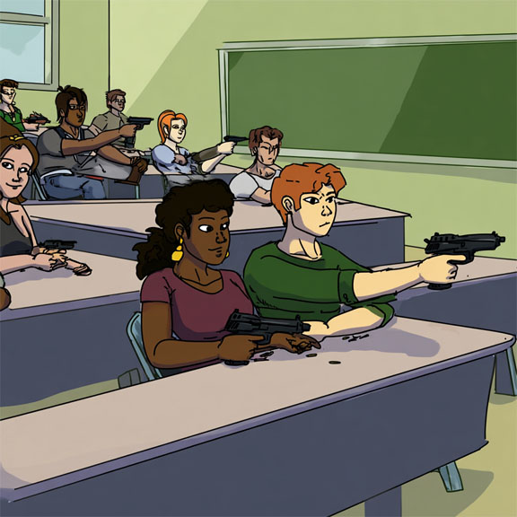Professor Gun Bans